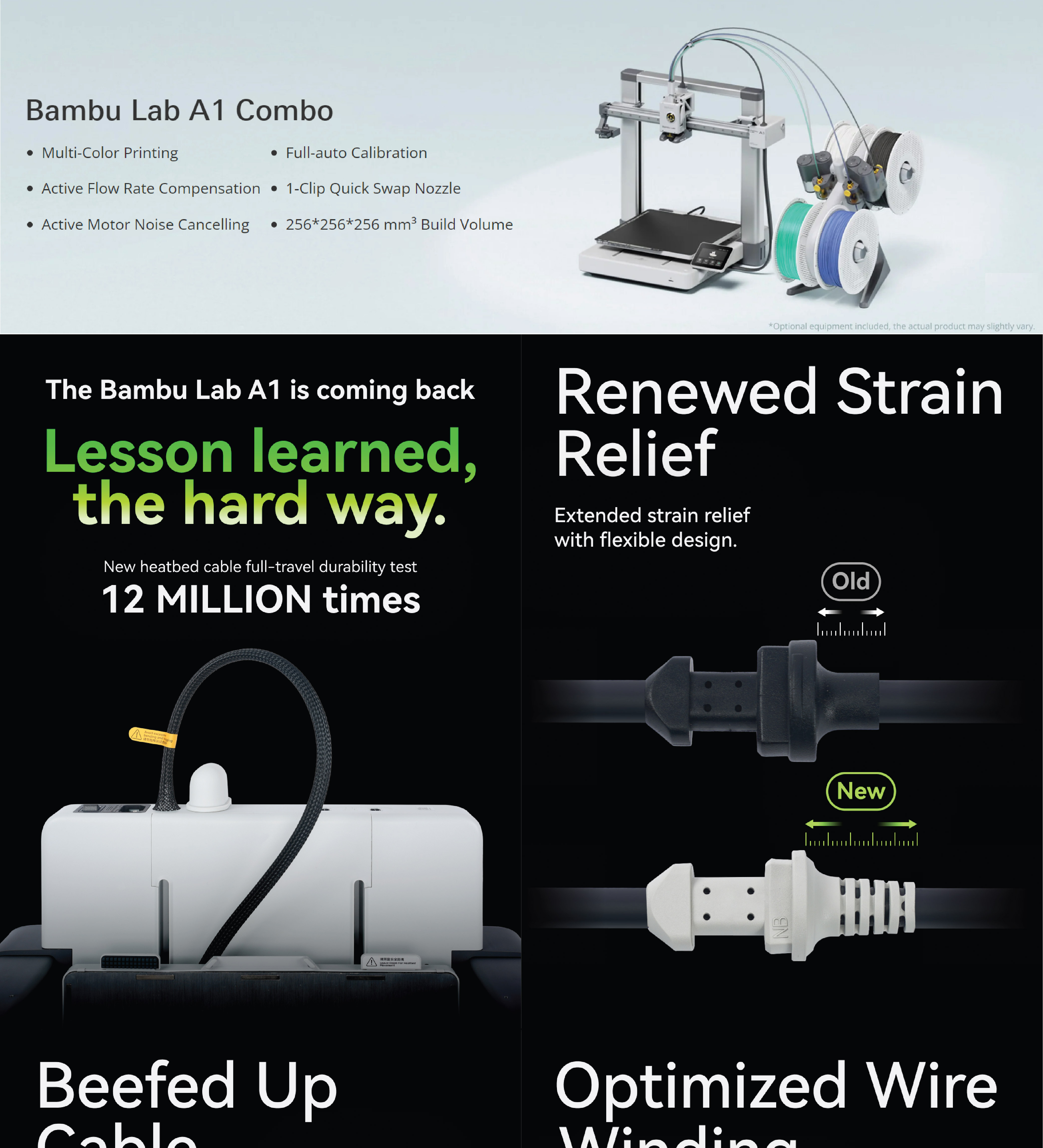 BAMBU LAB A1 / A1 COMBO AMS FDM 3D PRINTER | 3D Gadgets Malaysia